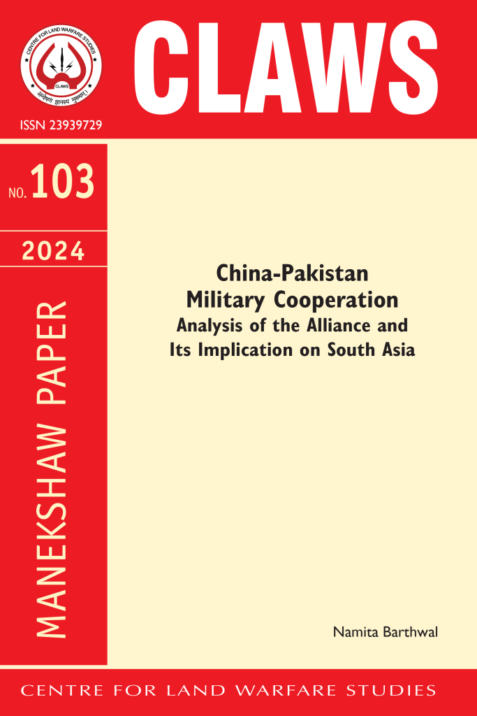 China-Pakistan Military Cooperation Analysis of the Alliance and Its Implication on South Asia ...