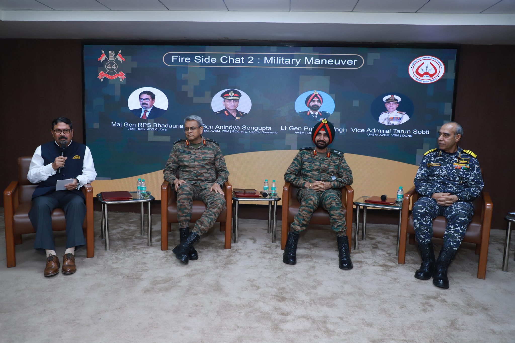 Roaring Four Chair Of Excellence: Seminar On Maneuver With 44 Armoured ...
